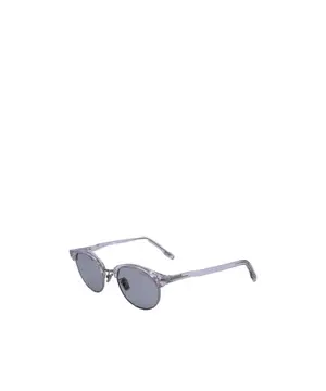 TOM FORD Full Rim Oval Sunglasses - Gray