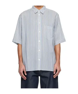 Isabel Marant Étoile Labilio Striped Shirt - Blue