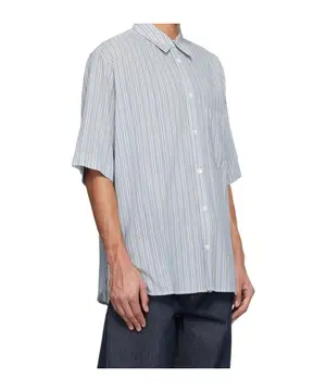 Isabel Marant Étoile Labilio Striped Shirt - Blue