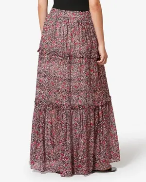 Isabel Marant Étoile Volomia Tiered Maxi Skirt