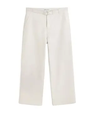 Our Legacy Wide Leg Trousers With D-ring Belt - No