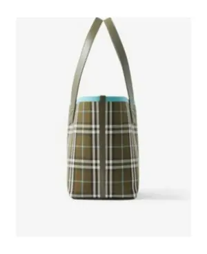Burberry Vintage Checked Top Handle Bag