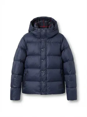 Burberry Quilted Down Jacket With Hood