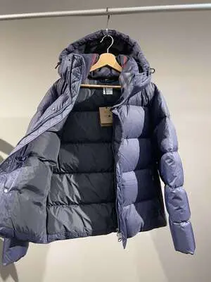 Burberry Quilted Down Jacket With Hood