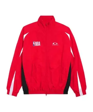 Balenciaga Nba Logo Track Jacket - Red
