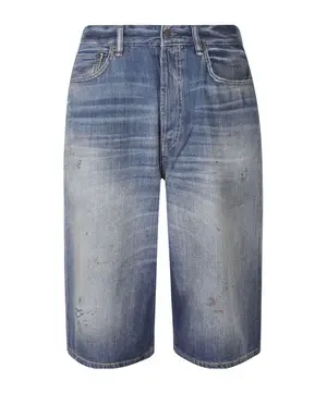 Acne Studios Distressed Wide-leg Jeans