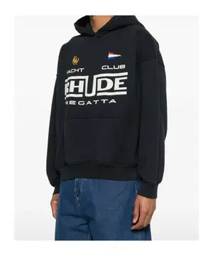 Rhude Regatta Yacht Club Hoodie - Black