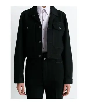 LEMAIRE Long Sleeve Denim Jacket