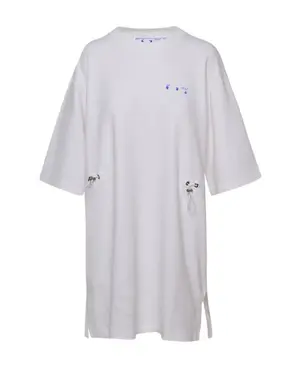 Off-White Floral Arrows T-shirt Dress