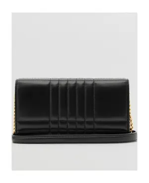 Burberry Lola Logo Plaque Chained Wallet