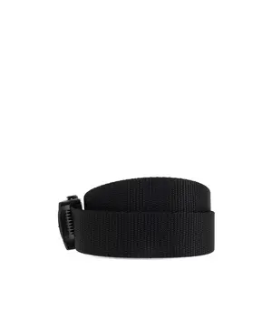 Stone Island Compass Logo Buckle Belt - Black