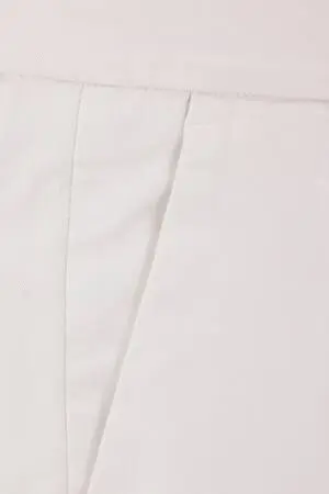 Brunello Cucinelli Leisure-fit Pleated Gabardine Trousers - White