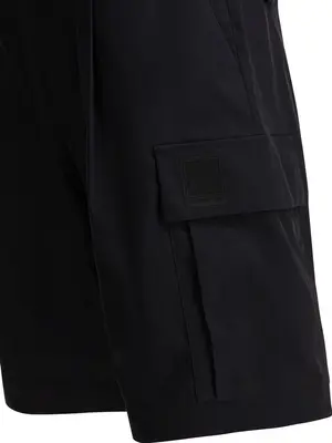 C.P. COMPANY Pleated Cargo Shorts - Black