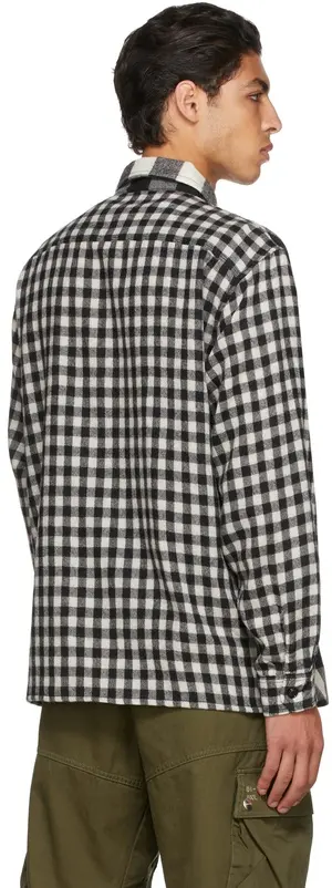 DIESEL® Flannel Checked Knitted Shirt