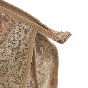 Etro Zipper Clutch - Light Brown