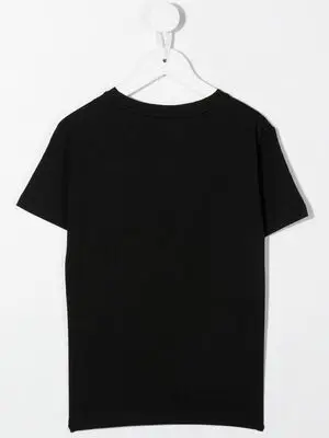 Versace Logo Print Cotton T-shirt