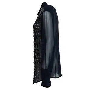 Dries Van Noten Embellished Long Sleeve Shirt