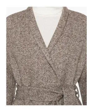 Brunello Cucinelli Single-breasted Belted Coat