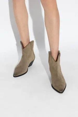 Isabel Marant Étoile Pointed Toe Boots - Green