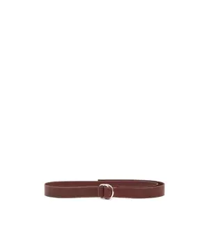 Ami Leather Belt - Red