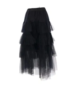 Simone Rocha Tulle Tiered Maxi Skirt