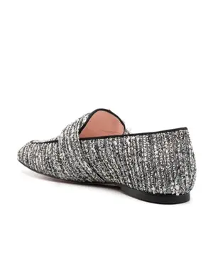 ROGER VIVIER Round Toe Buckled Loafers