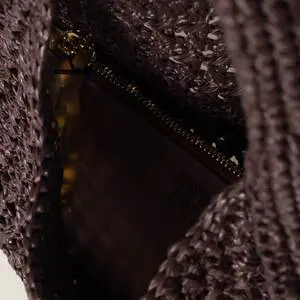 Miu Miu Raffia-effect Woven Hobo Bag