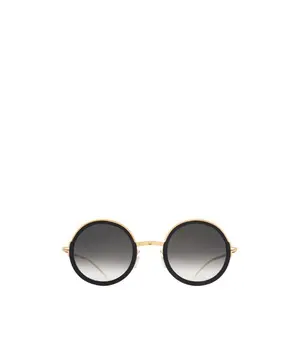 Mykita Monroe Round Frame Sunglasses - Black