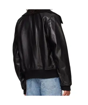 Our Legacy Leather Bomber Jacket