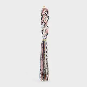 Celine Woven Ornament With Tassel Detail