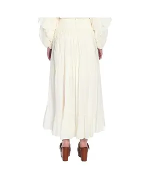 Zimmermann Frilled Maxi Skirt