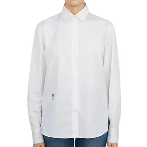 Dior Embroidered Bee Button-up Top