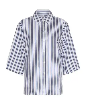 Marella Striped Button-up Shirt