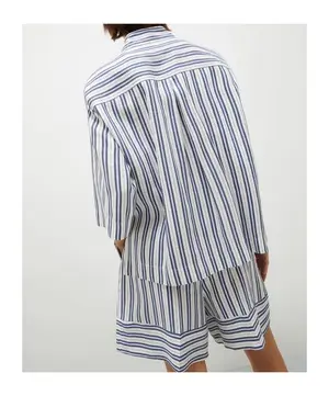 Marella Striped Button-up Shirt