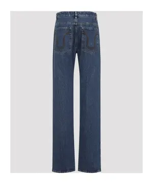 JIL SANDER Wide Leg Jeans - Blue