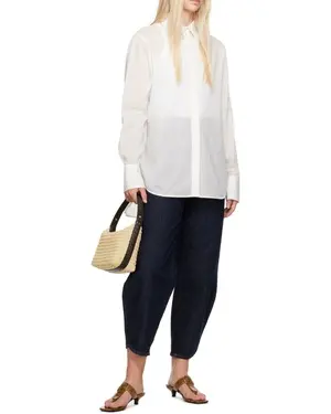 TOTEME Long-sleeve Shirt With Classic Collar