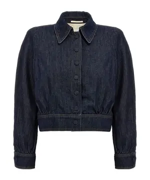 Dries Van Noten Long Sleeve Casual Jacket With Contrast Stitching