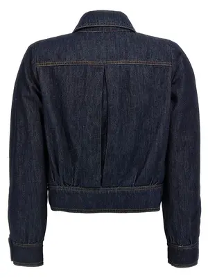 Dries Van Noten Long Sleeve Casual Jacket With Contrast Stitching