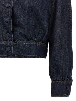 Dries Van Noten Long Sleeve Casual Jacket With Contrast Stitching