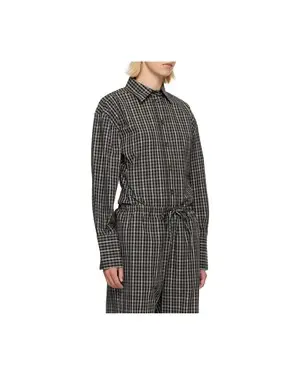 RÓHE Checked Cotton Poplin Shirt - Multi-color