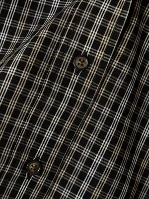 RÓHE Checked Cotton Poplin Shirt - Multi-color