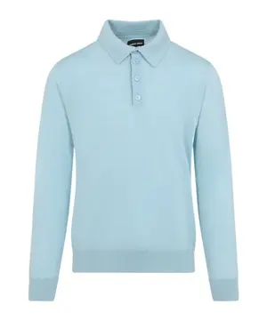 Giorgio Armani Long-sleeve Polo Shirt