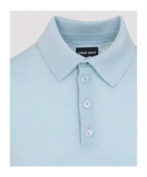 Giorgio Armani Long-sleeve Polo Shirt