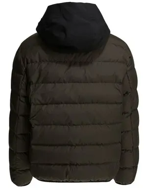 Moncler Quilted Hooded Down Jacket - Black