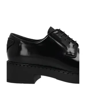 Prada Smooth Leather Logo Derby