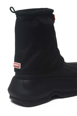 Kenzo X Hunter Utilitarian Lace-up Ankle Boots