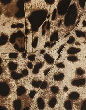 Dolce & Gabbana Leopard Print Bustier Top