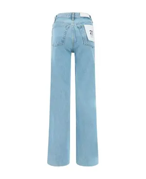 RE/DONE High-rise Straight-leg Jeans