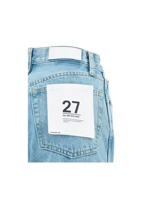 RE/DONE High-rise Straight-leg Jeans