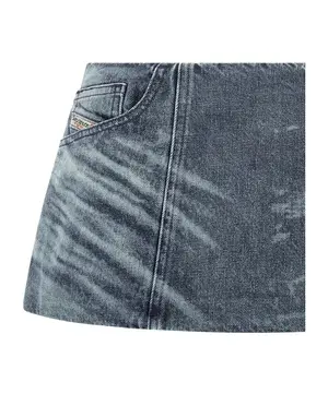 DIESEL® Denim Mini Skirt
